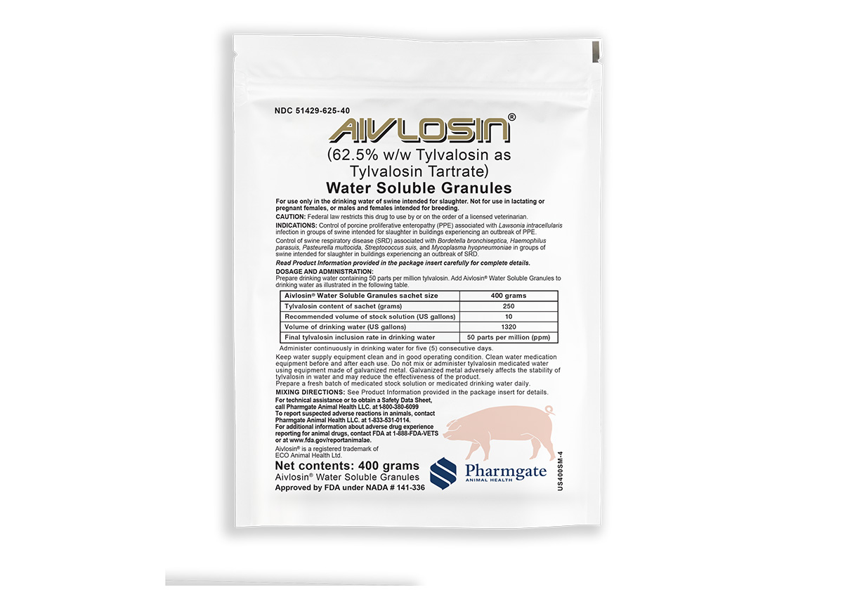 Aivlosin WSG Approved for Use in Reproducing Sows Now | Pork Business