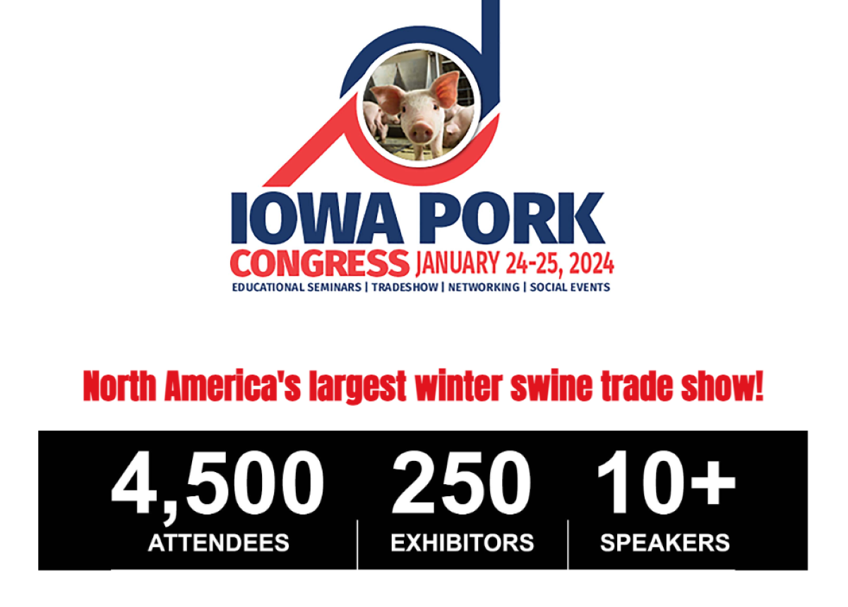 Mark Your Calendars Now for the 2024 Iowa Pork Congress | Pork Business