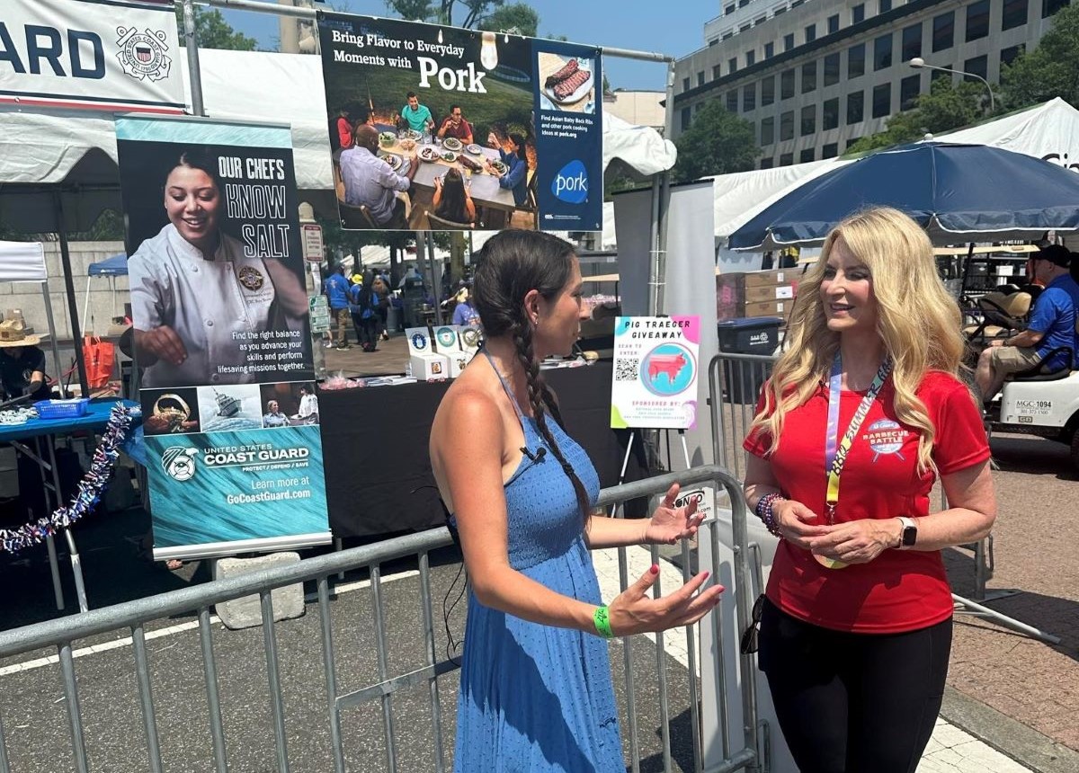Ohio Pig Farmers Promote Red, White and 'Que In DC | Pork Business