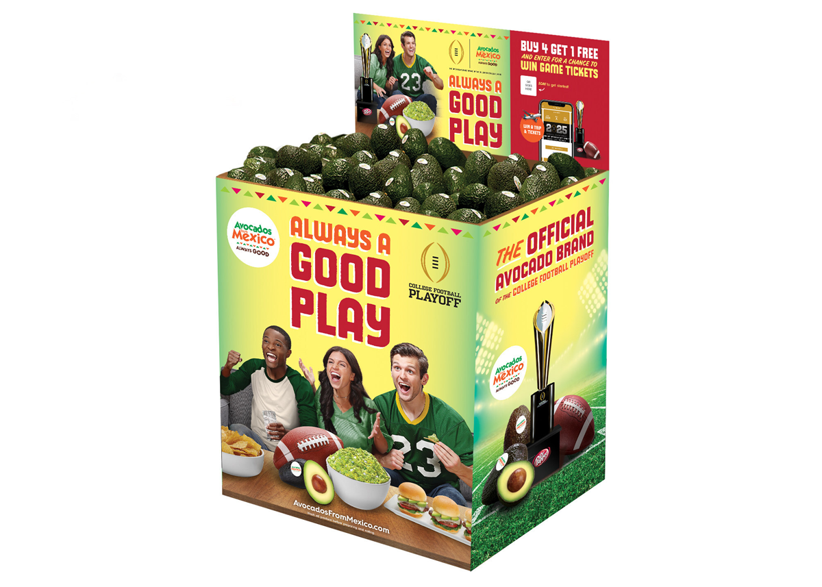 Avocados From Mexico, College Football Playoff partnership returns ...