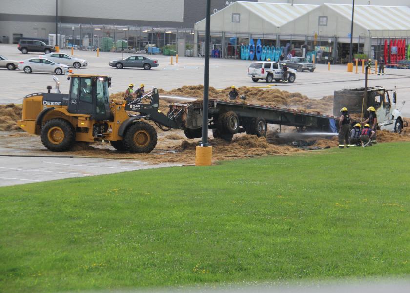 How Quick the Flames Come – Protect Hay from Fire | Drovers