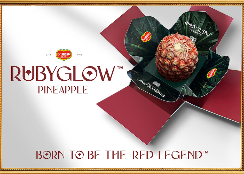 Fresh Del Monte unveils red-shelled Rubyglow pineapple | The Packer