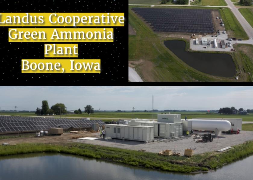 Space Age Fertilizer: Landus Green Ammonia Plant Online in Iowa | AgWeb