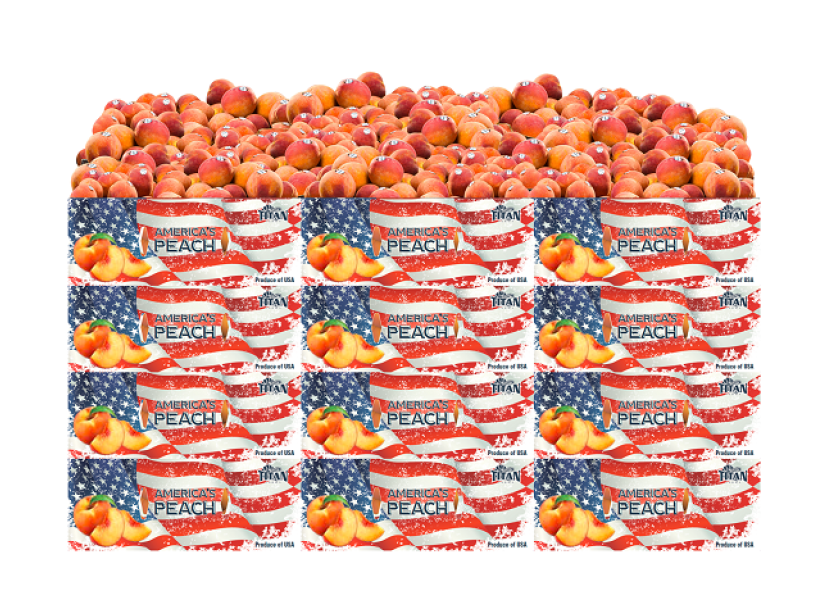 Titan Farms unveils ‘America’s Peach’ box | The Packer
