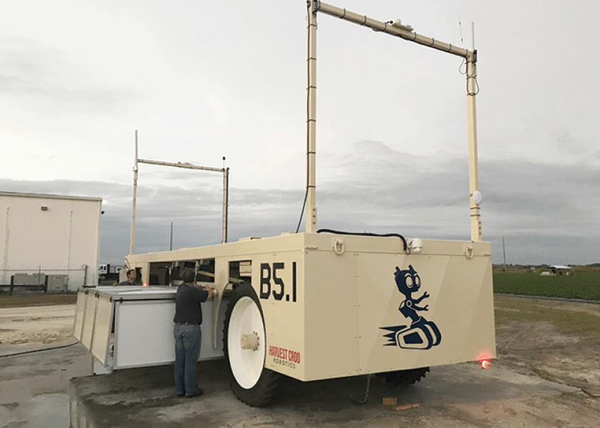 CROO automatic harvester making progress | The Packer