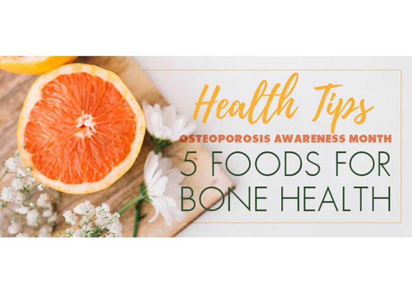 Osteoporosis Awareness Month: 5 Foods for Bone Health | The Packer
